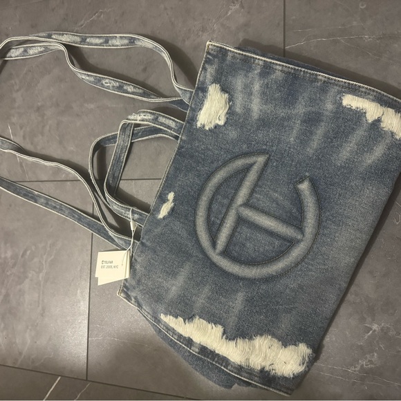 Telfar | Bags | Telfar Denim Tote Bag | Poshmark